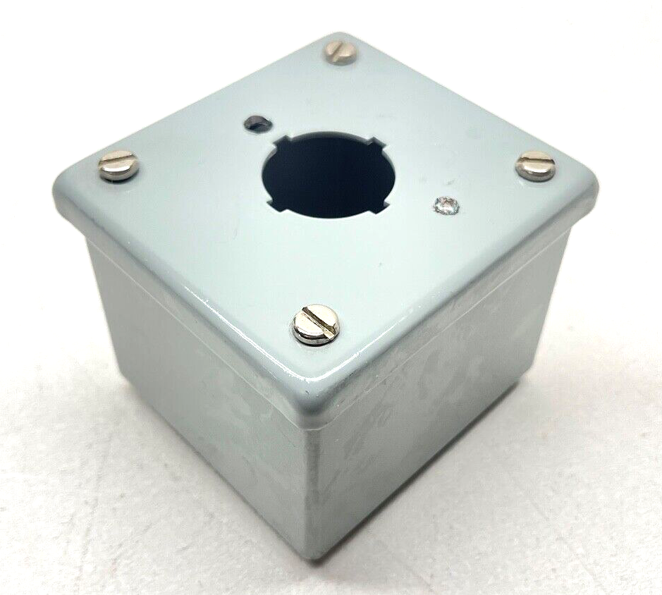 Hoffman E1PB Pushbutton Pilot Device Enclosure - Gray 3-1/4X3-1/2X3 Inches 783510580100| eBay