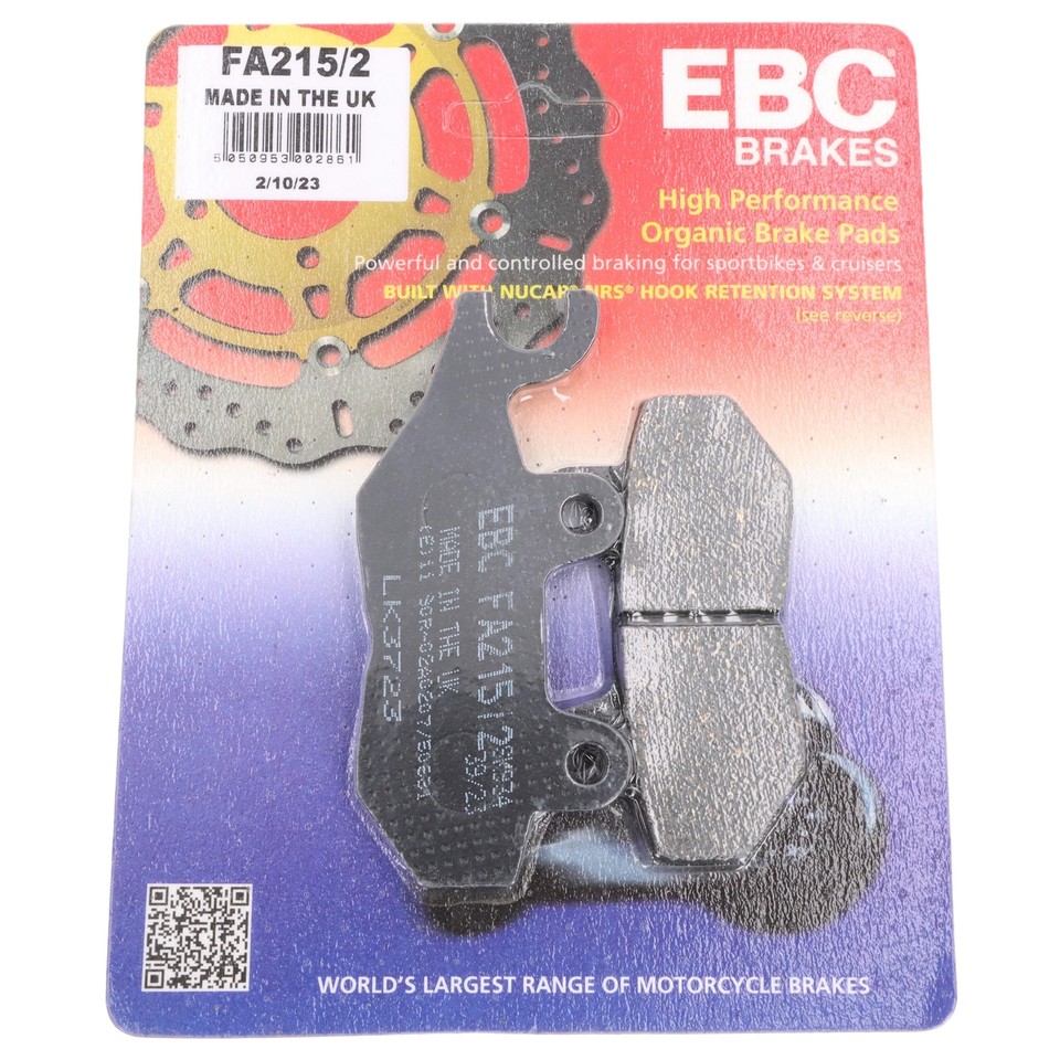 EBC Garnitures De Frein Fa215/2 pour Triumph Trident Daytona Speed ...