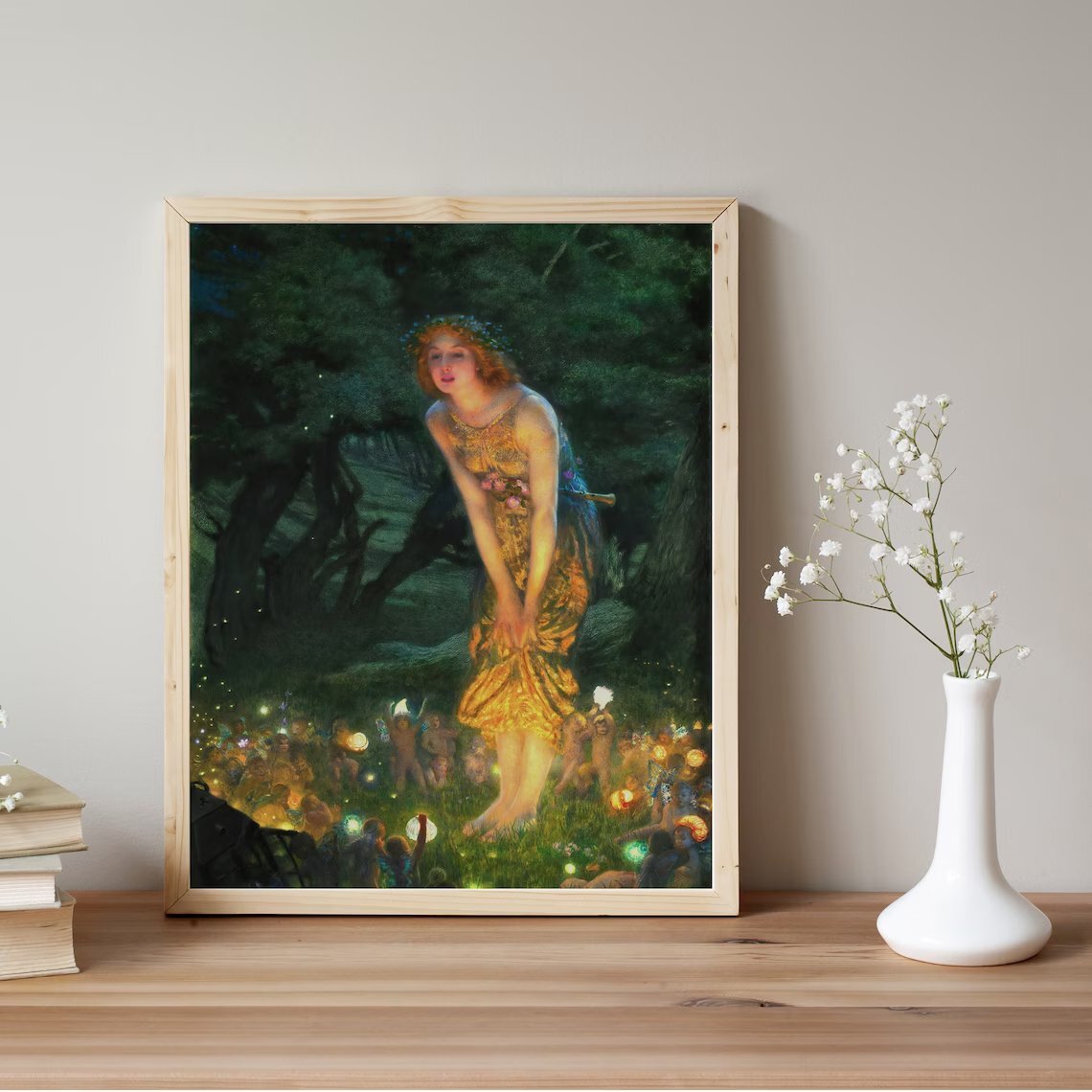 Midsummer Eve, Edward Hughes Poster Premium Quality Choose your Size ...