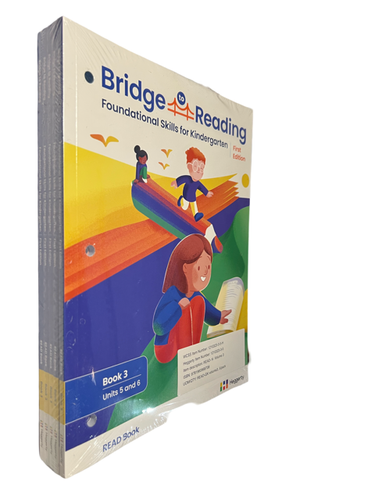 Bridge to Reading Kindergarten Book 3 Units 5 6 Heggerty 1210323 5 pack ...