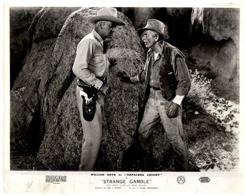 Strange Gamble Original Lobby Card Hopalong Cassidy William Boyd Andy Clyde 1948 | eBay