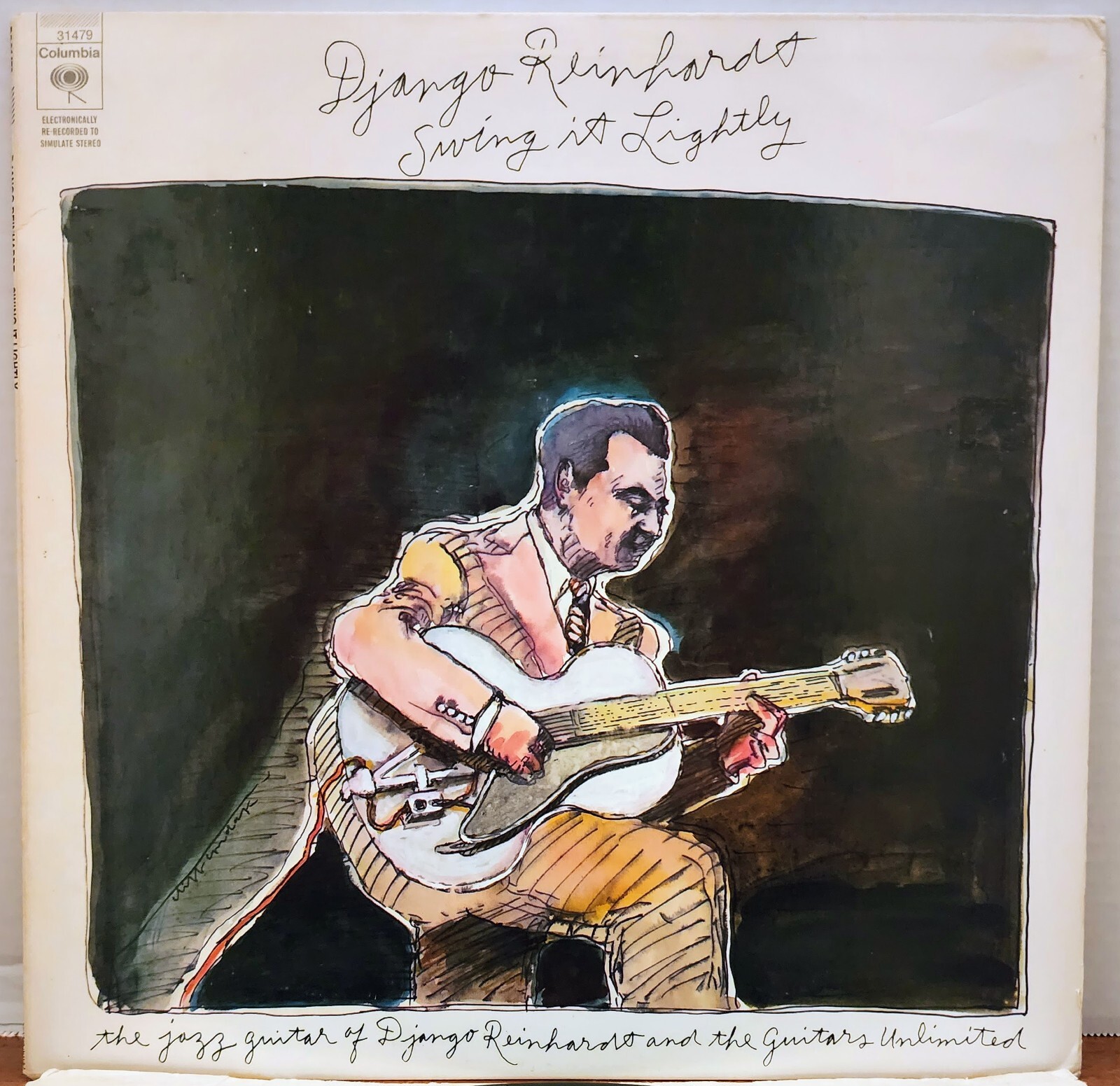 Django Reinhardt/Guitars Unlimited Swing It Lightly Vinyl LP Columbia ...