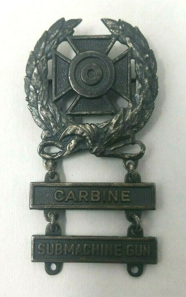 U.S. Army WW II Expert Marksmanship Qualification Badge Carbine ...