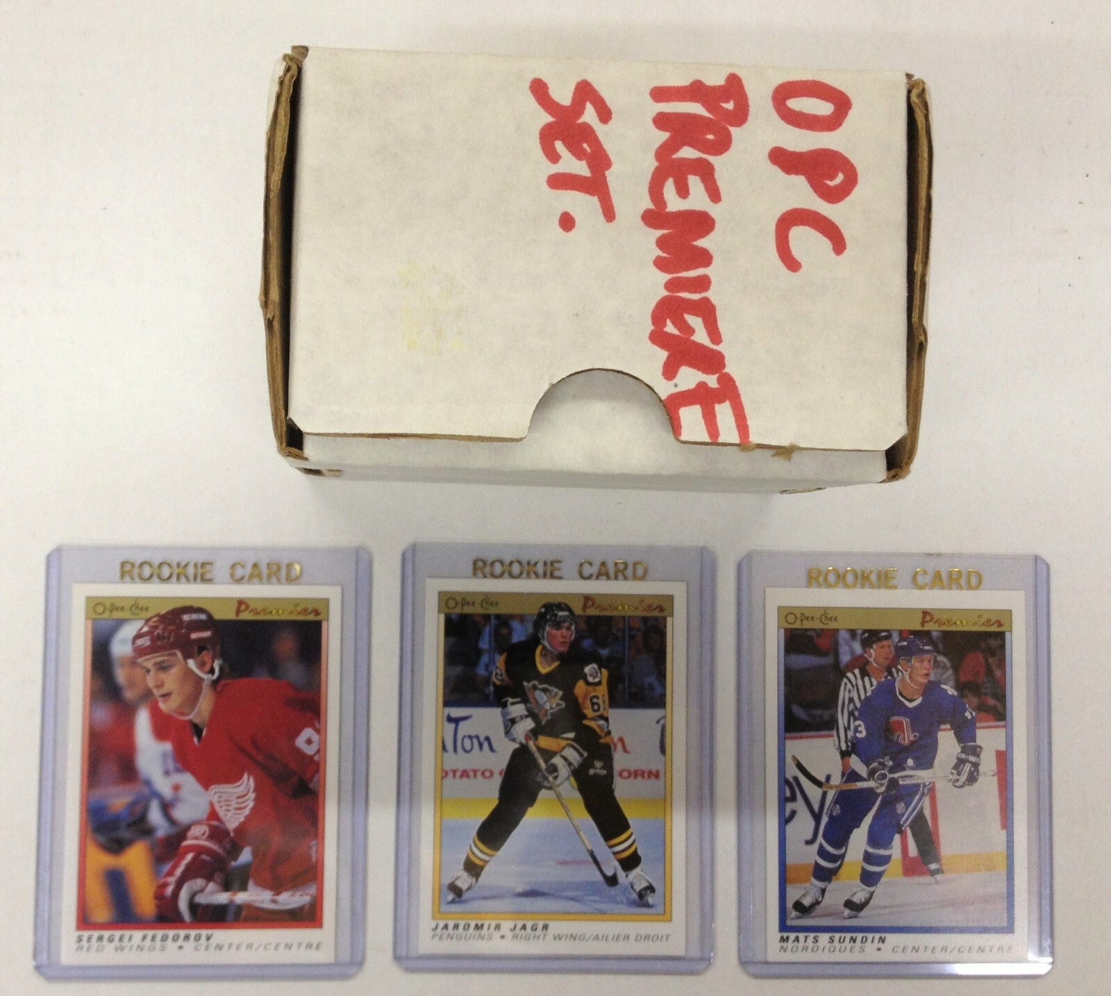 1990-91 O-Pee-Chee Premier Hockey Set Complete 132 Cards | eBay