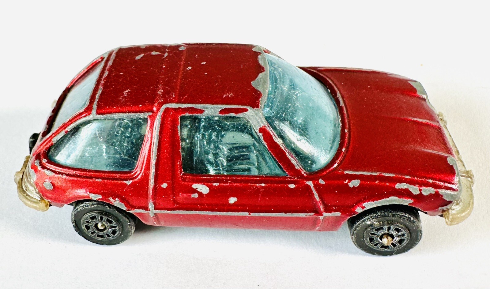 CORGI JUNIORS RED AMC PACER MADE IN GT BRITAIN 1:64 SCALE VINTAGE TOY ...