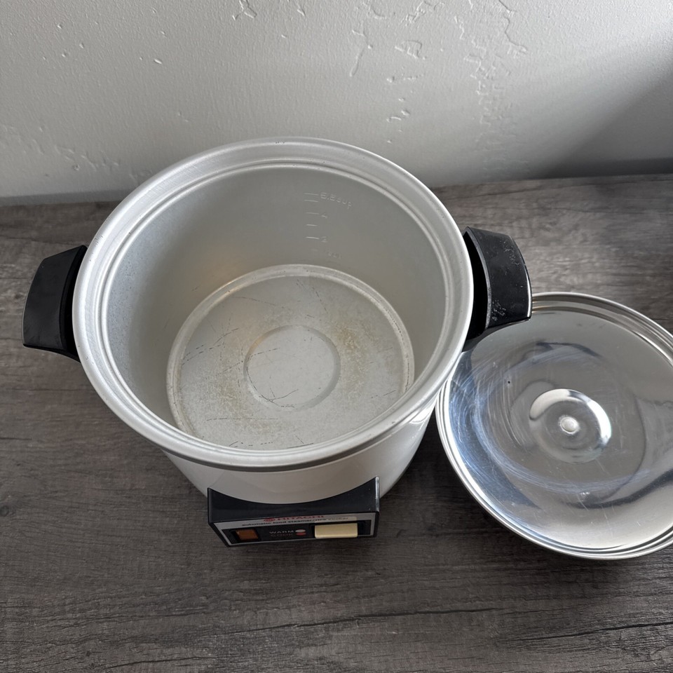 HITACHI Rice Cooker Chime-O-Matic RD-405P Automatic Veggie Steamer | eBay