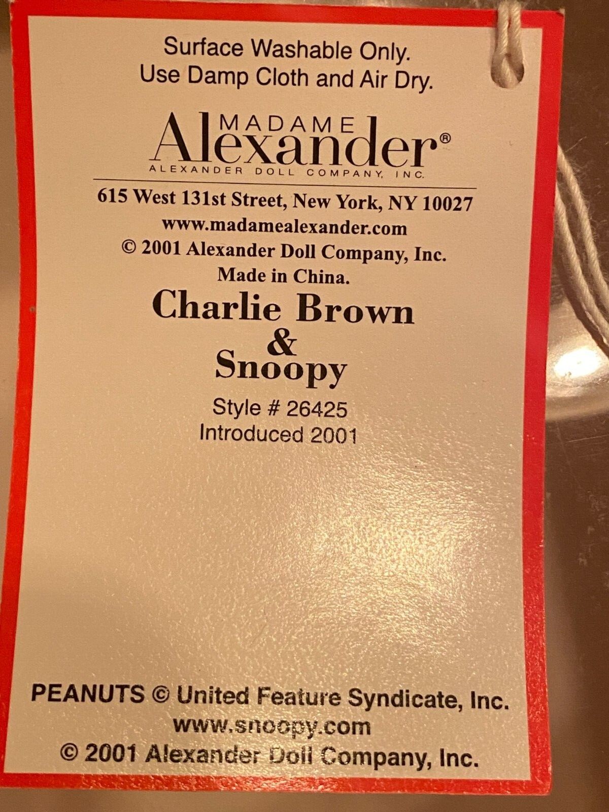 Madame Alexander Charlie Brown Snoopy Doll | eBay