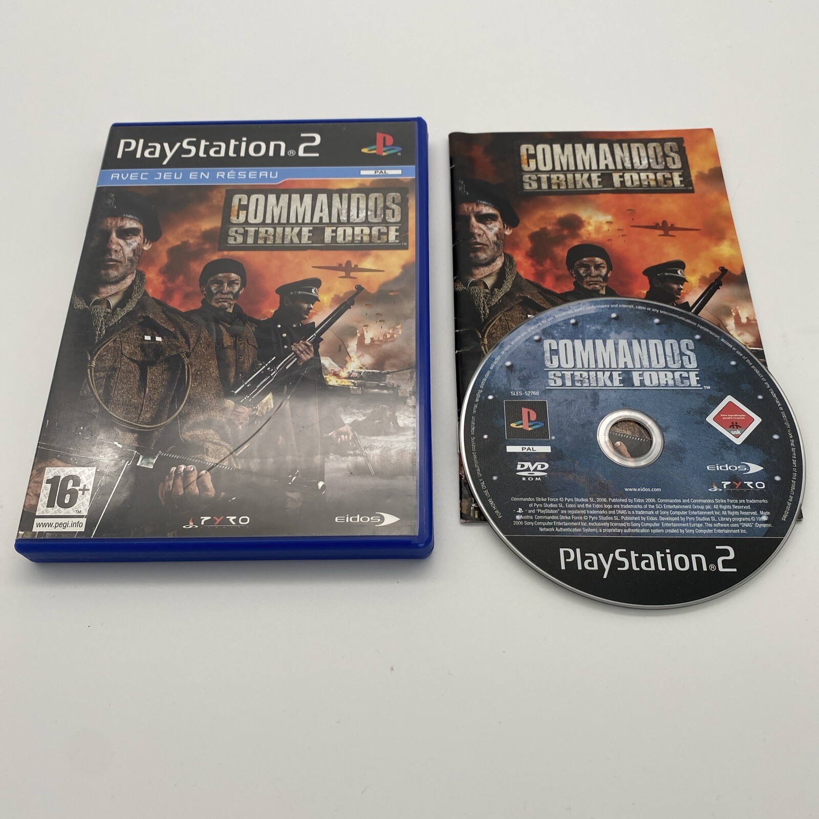Commandos Strike Force PlayStation 2 PAL - Prix - Photo - Présentation