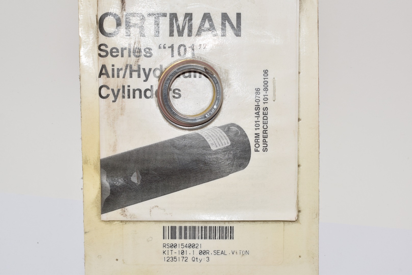 NEW ORTMAN RS001540021 SERIES 101 1.00R Seals Viton | eBay