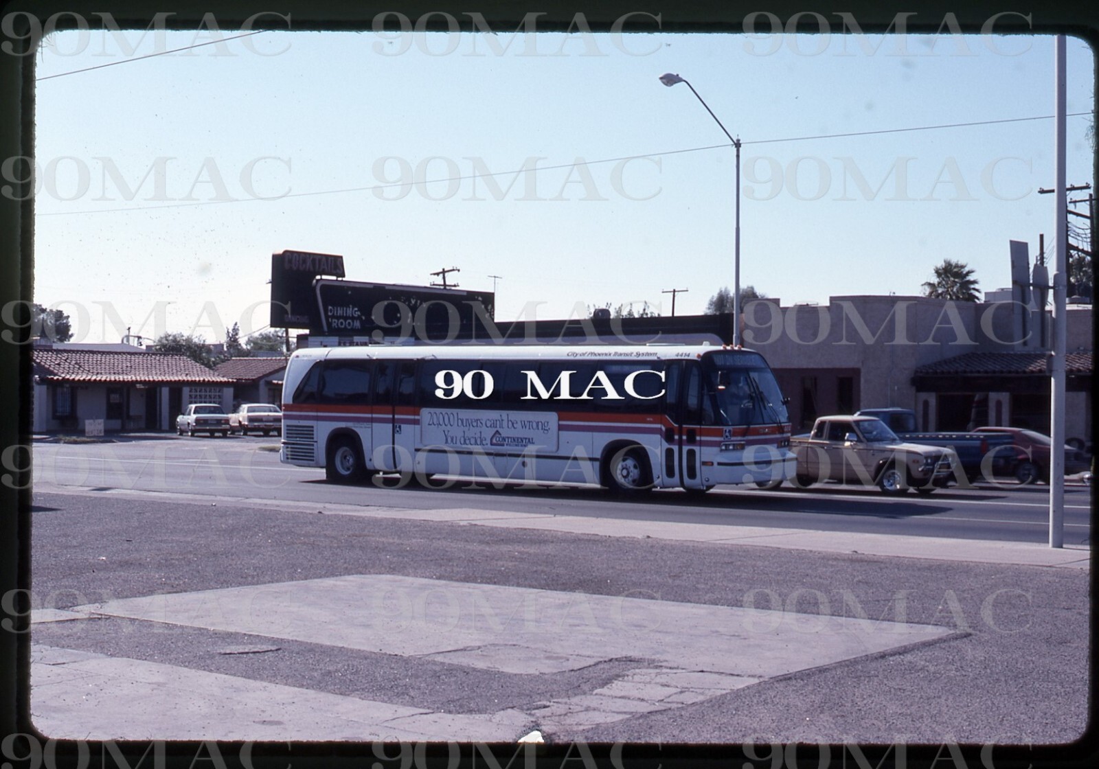 PHOENIX TRANSIT SYSTEM. GM RTS BUS #4414. Phoenix (AZ). Original Slide ...