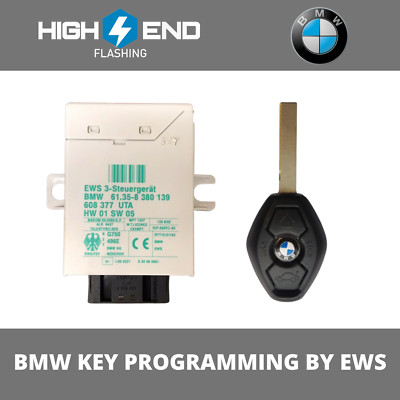 BMW EWS MODULE KEY PROGRAMMING SERVICE | eBay