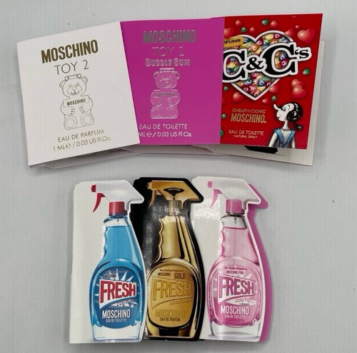 Moschino 6PC Perfume Sample Set- BRAND NEW | eBay