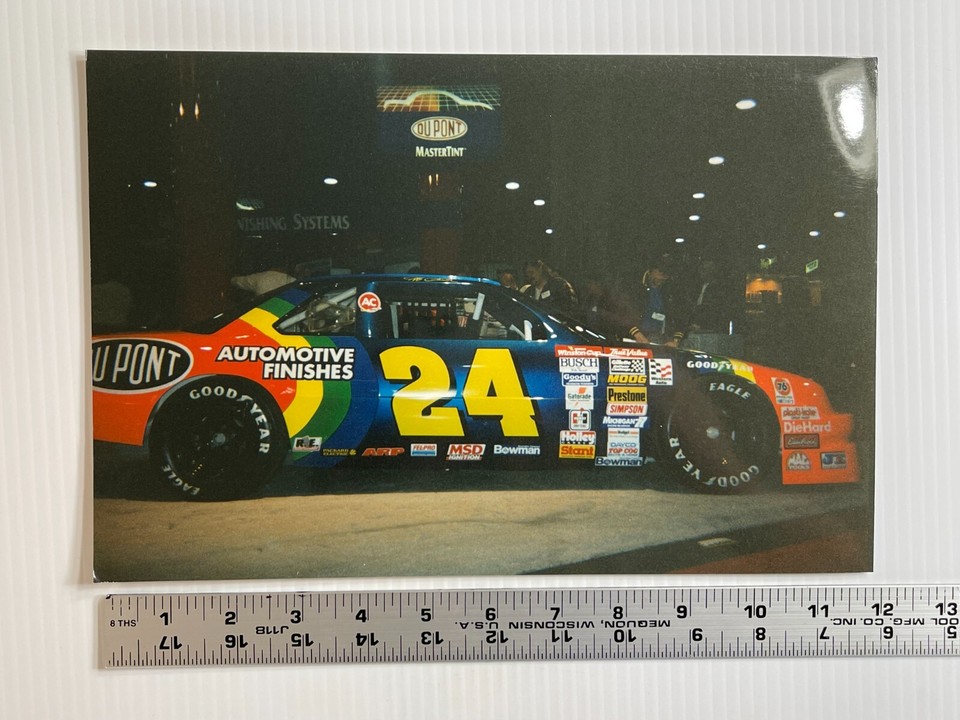 Jeff Gordon #24 **8x12** Photo (1993) - Dupont Racing Car At Show ...