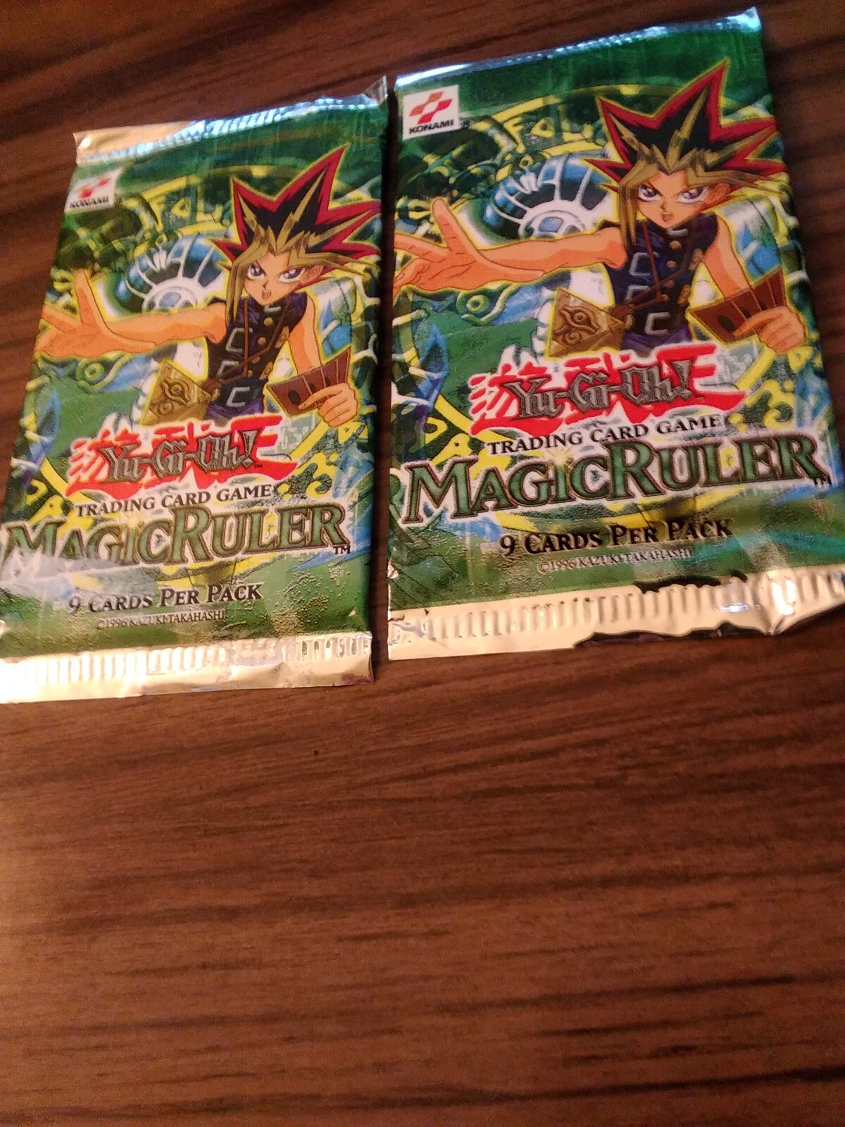 YuGiOh Magic Ruler Booster ONE Pack New Sealed 2002 Square Logo ...