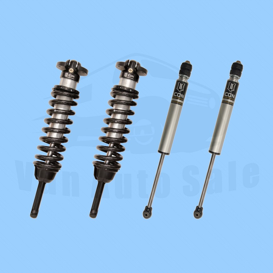 Kit of 4 2.5 Coilovers+2.0 IR Shocks ICON 0-2.75" for Toyota Tacoma 16 ...