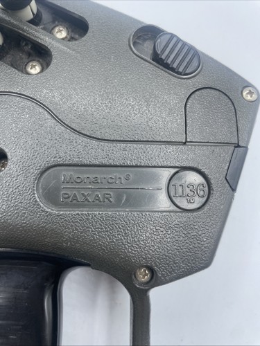 Monarch Paxar 1136 Retail 2-Line Pricing Sticker Labeling Tagging Gun ...