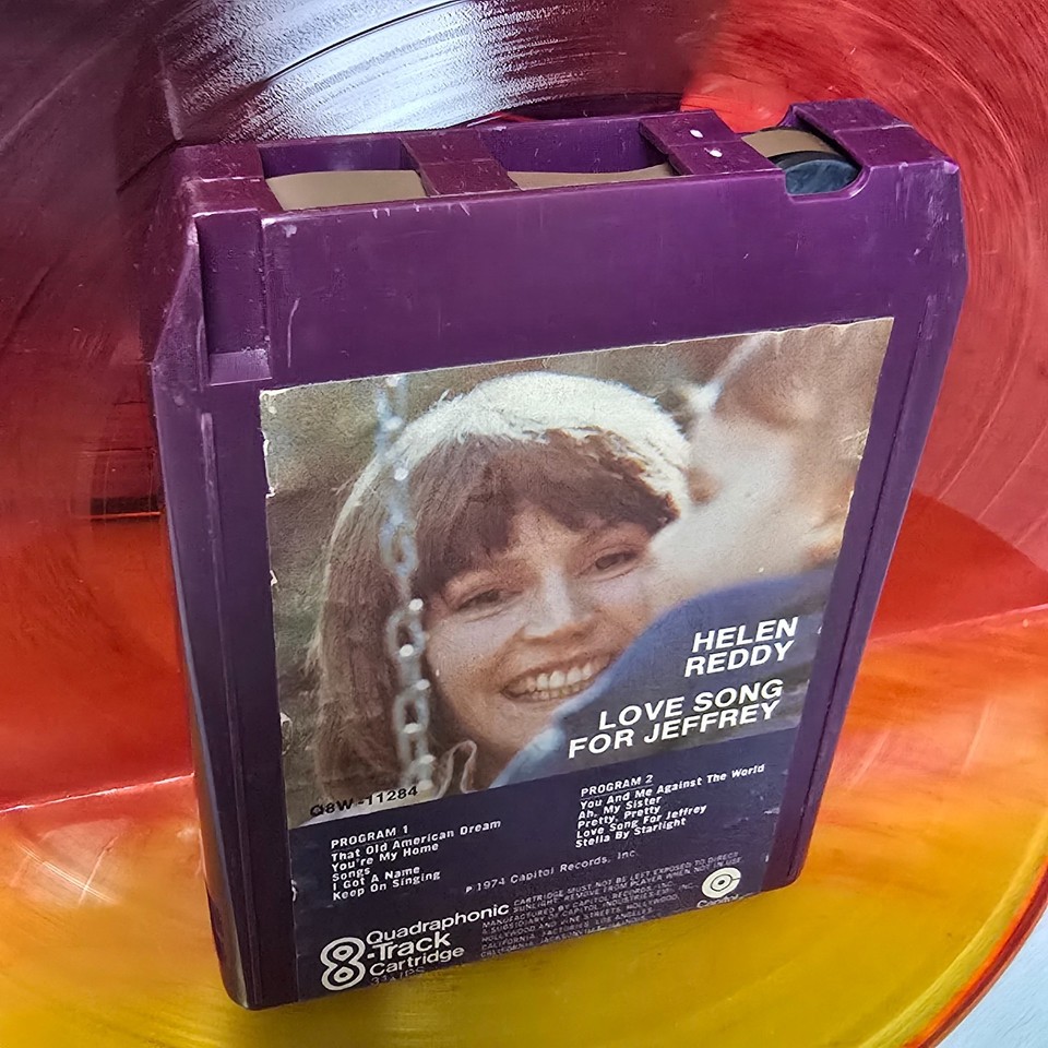 Helen Reddy: Love Song for Jeffrey vtg Quadraphonic Quad 8 Track Tape ...
