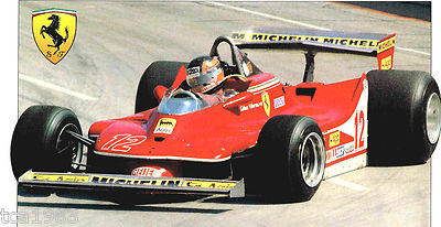 1979 FERRARI 312 T4 F1 FORMULA One SPEC SHEET/Brochure | eBay