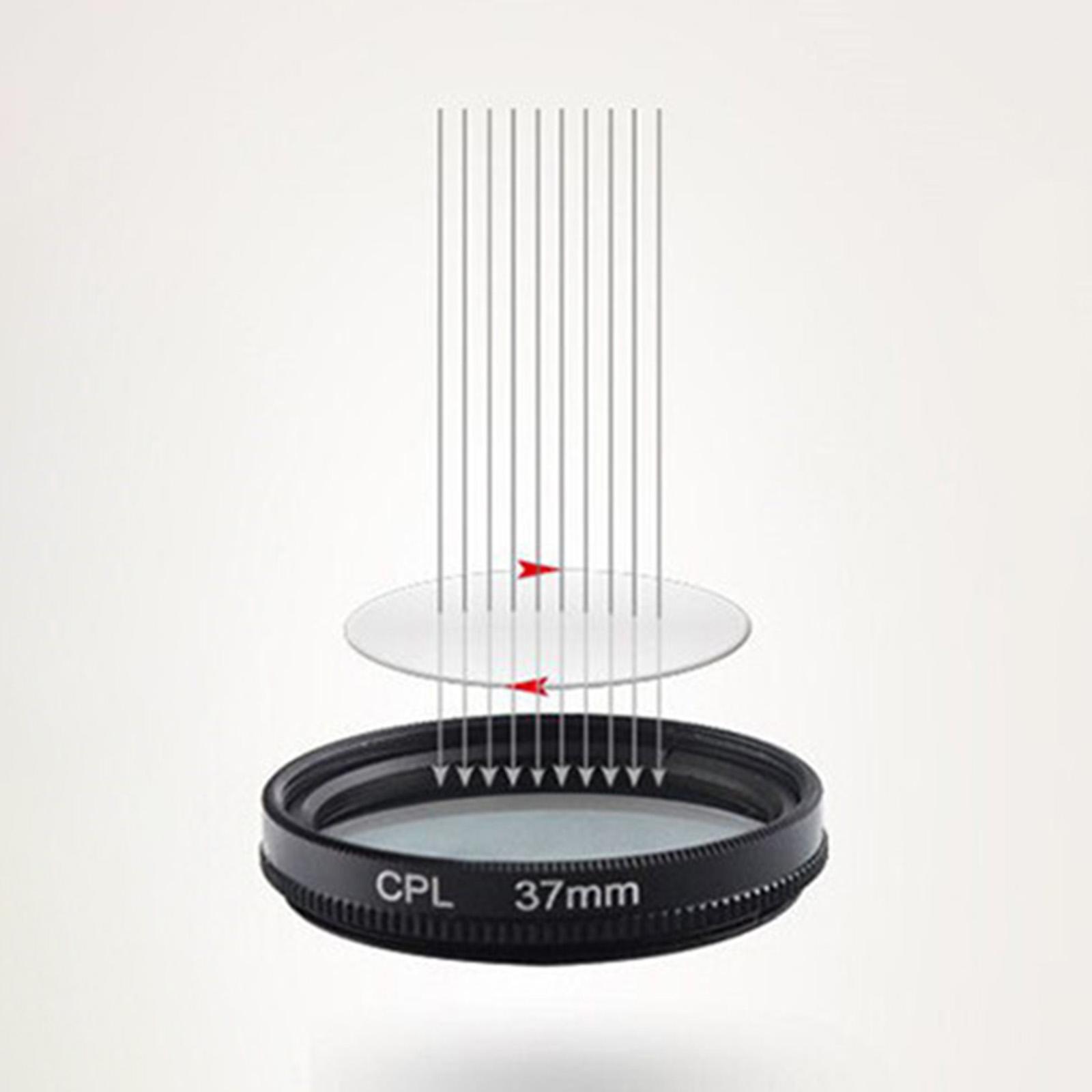 37mm CPL Phone Camera Lens Photography Accessories CPL Lens Filter with ...