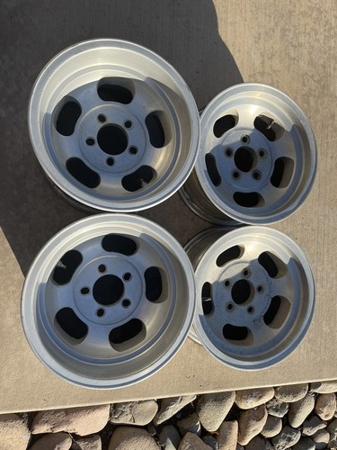 AMC Ford Mopar Old School ET Aluminum Mags Set Of 4 - 14” | eBay