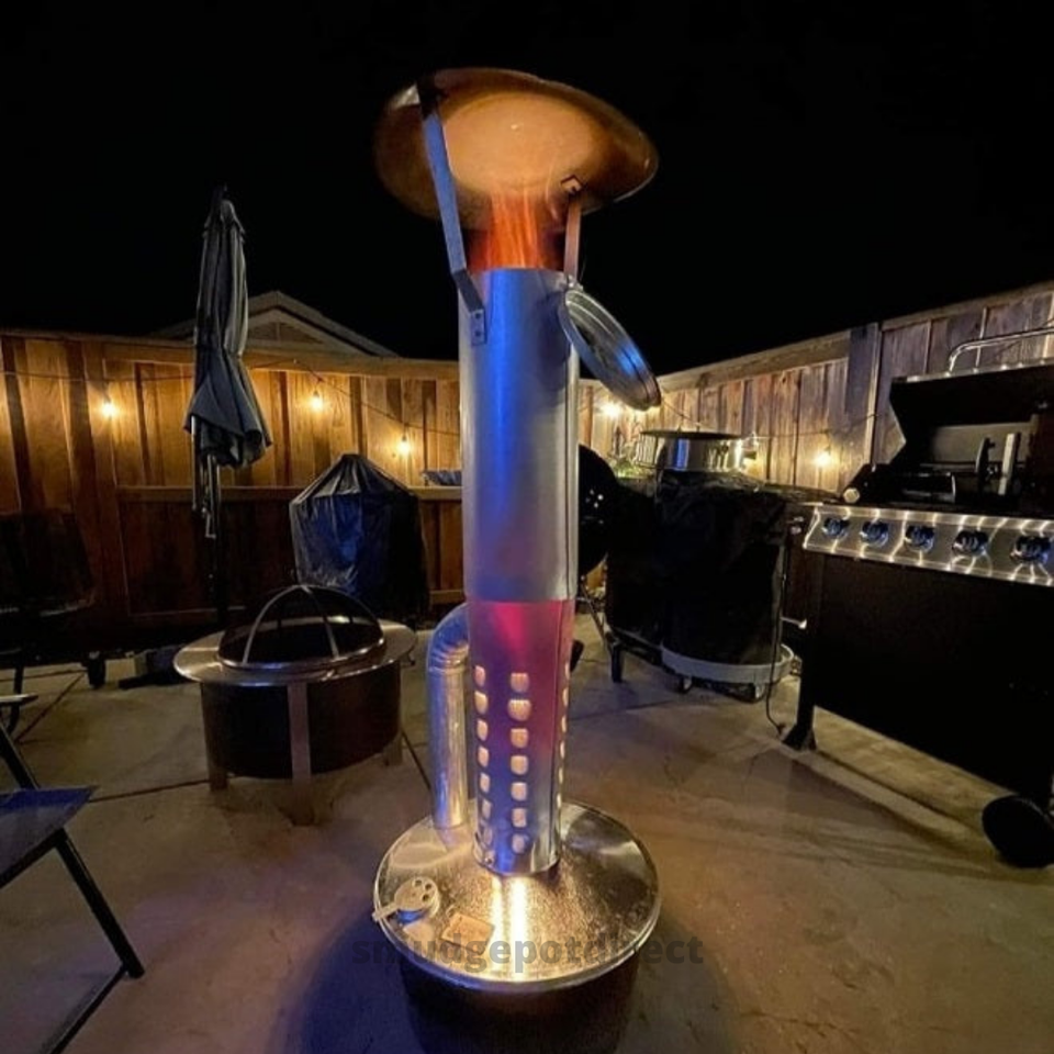 Smudge Pot Direct® Smudge Pot Outdoor Heater with Heat Dish Fast Free ...