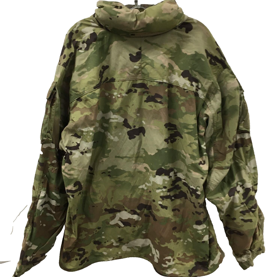 USGI Combat OCP Multicam Soft Shell Cold Weather Jacket Large Reg Free ...