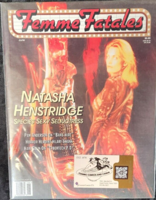 Femme Fatales Volume 4 No 8 June Natasha Henstridge | eBay