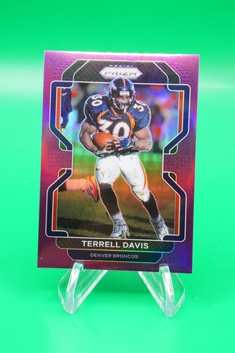 2021 Panini Prizm - Terrell Davis #206 Purple Prizm /125 for sale ...