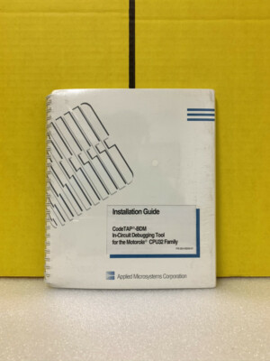 Applied Microsystems 924-00240-01 CodeTap-BDM Debugging Tool CPU32 Install Guide | eBay