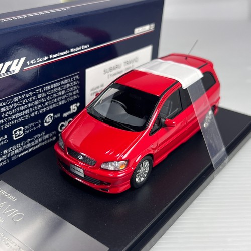 1/43 Hi-Story Subaru TRAVIQ S-Package Wagon 2001 Red HS419RE ...