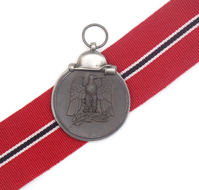 GERMAN WW2 1957 Eastern Front Medal with Ribbon | eBay