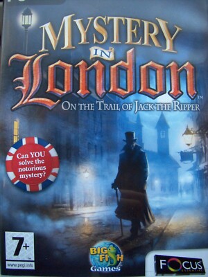 MYSTERY IN LONDON---ON THE TRAIL OF JACK THE RIPPER---HIDDEN OBJECT ...