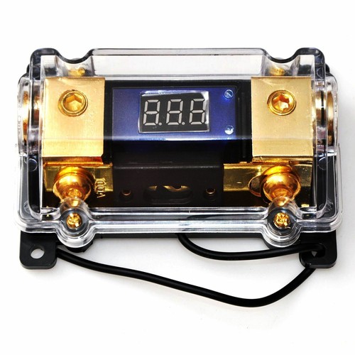 Auto Car Audio Overload Protector LED Voltage Display ANL Dist Block ...