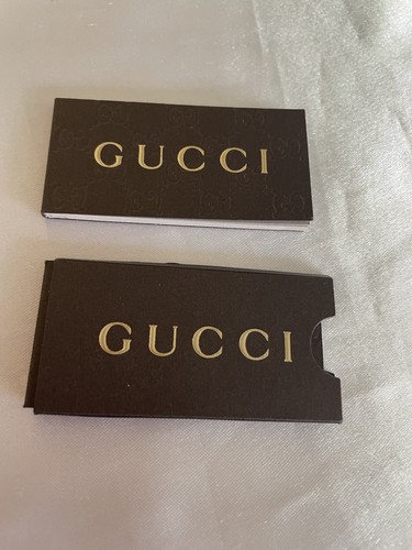 Gucci Authenticity Booklet X 2 | eBay