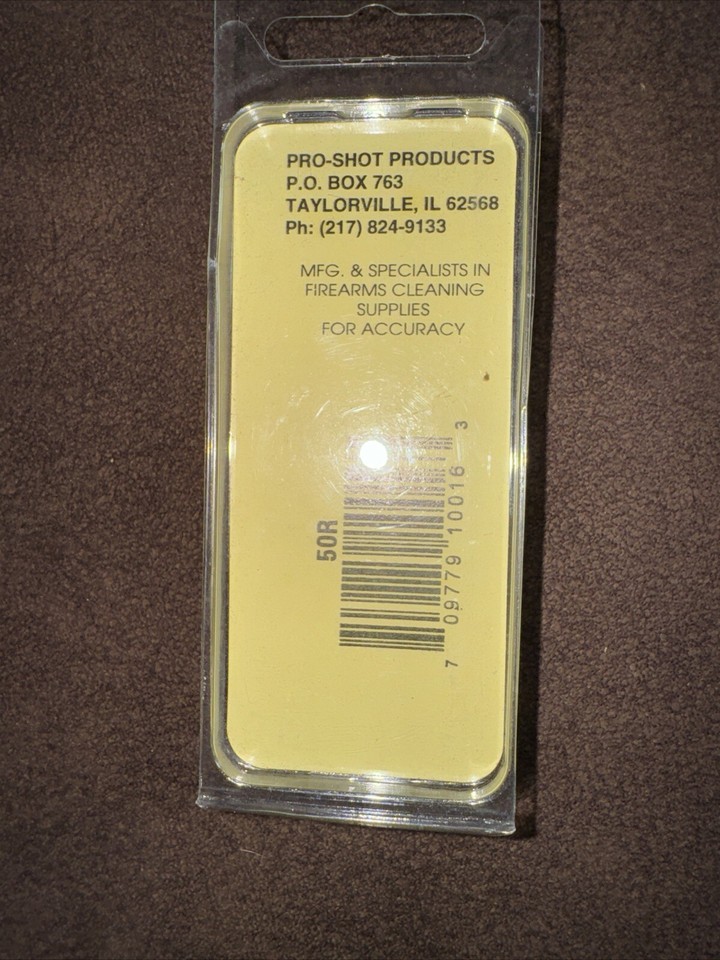 Pro-Shot Benchrest Quality Rifle Bore Brush 50 Cal (BMG) # 50R New | eBay