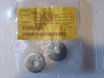 (2 PIECES) 47456-35010 Genuine Toyota Hand Brake Shoe Guide Plate FJ ...