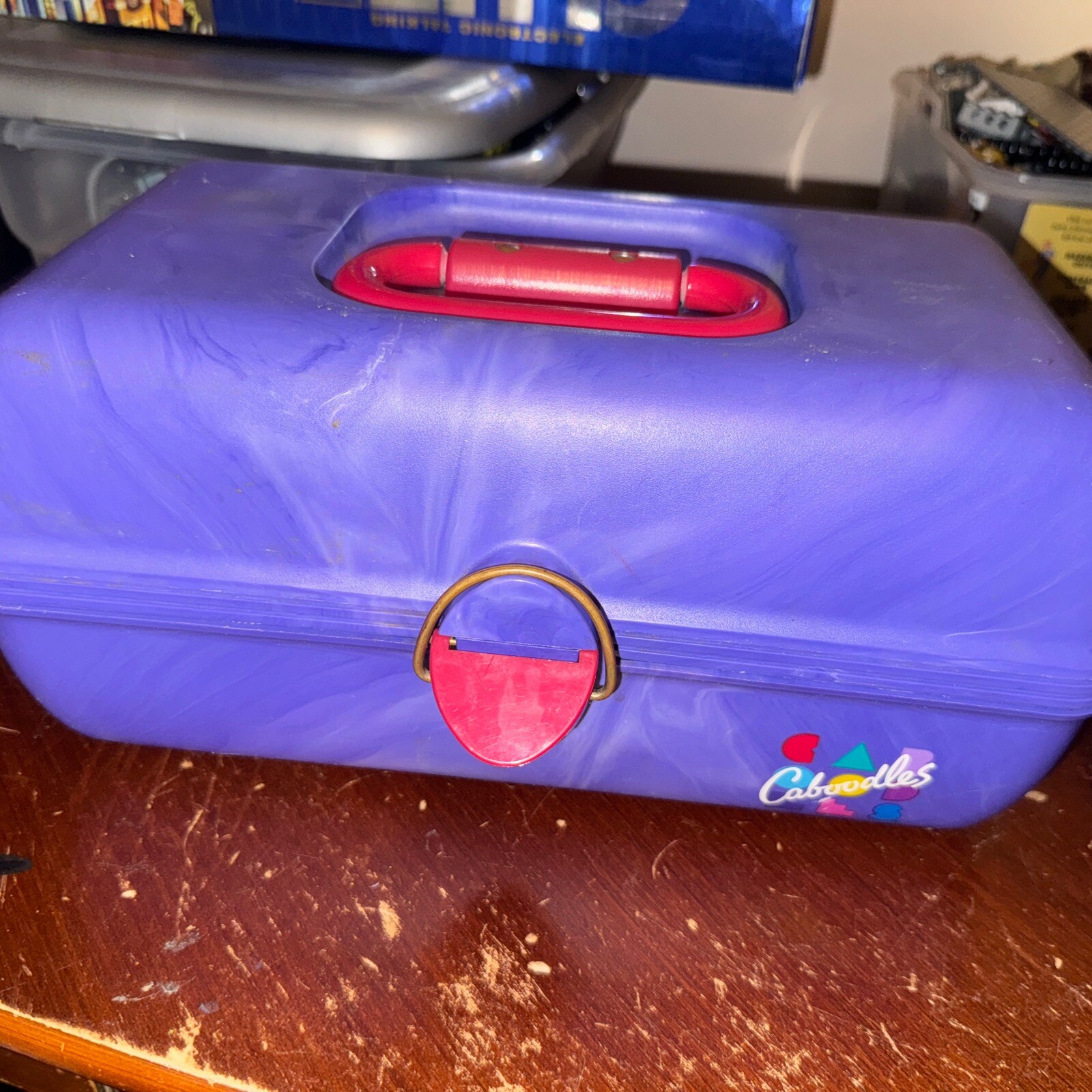 Vintage Caboodles Large Makeup Vanity Carry/ Travel Etc. Case | eBay