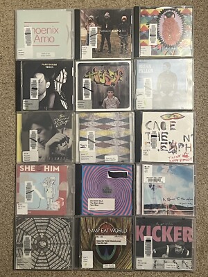 Withdrawn Library Indie Rock Punk Emo Pop CDs Record Albums FREE 20% ...