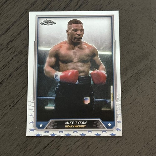Mike Tyson 2024 Topps Chrome Boxing # 35 Base | eBay
