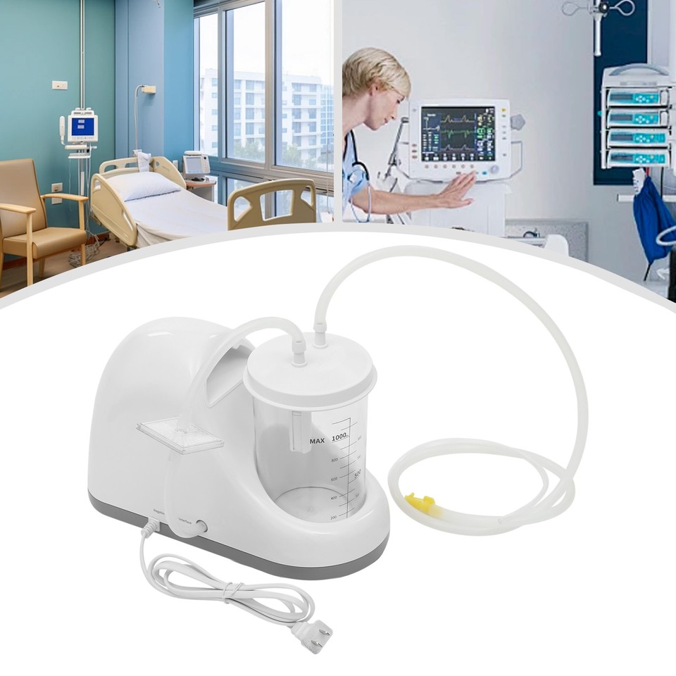 Portable Phlegm Suction Machine, Portable Phlegm Suction Unit AC 110V 250W | eBay