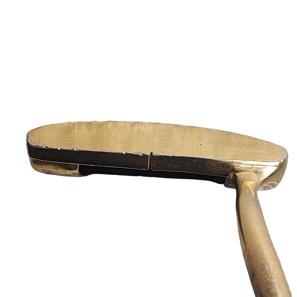 Vintage 24K Gold Plated By Celebrity Putter Left Handed Golf 34” Name ...