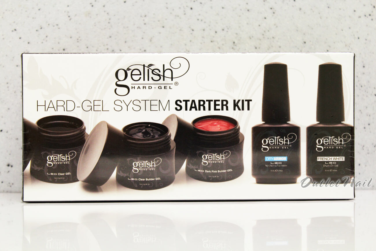 Harmony Gelish - Hard Gel System Starter Kit LED 5-pieces #01560 | eBay