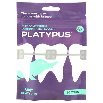 Orthodontic Flossers by Platypus for Unisex - 30 Count Floss | eBay