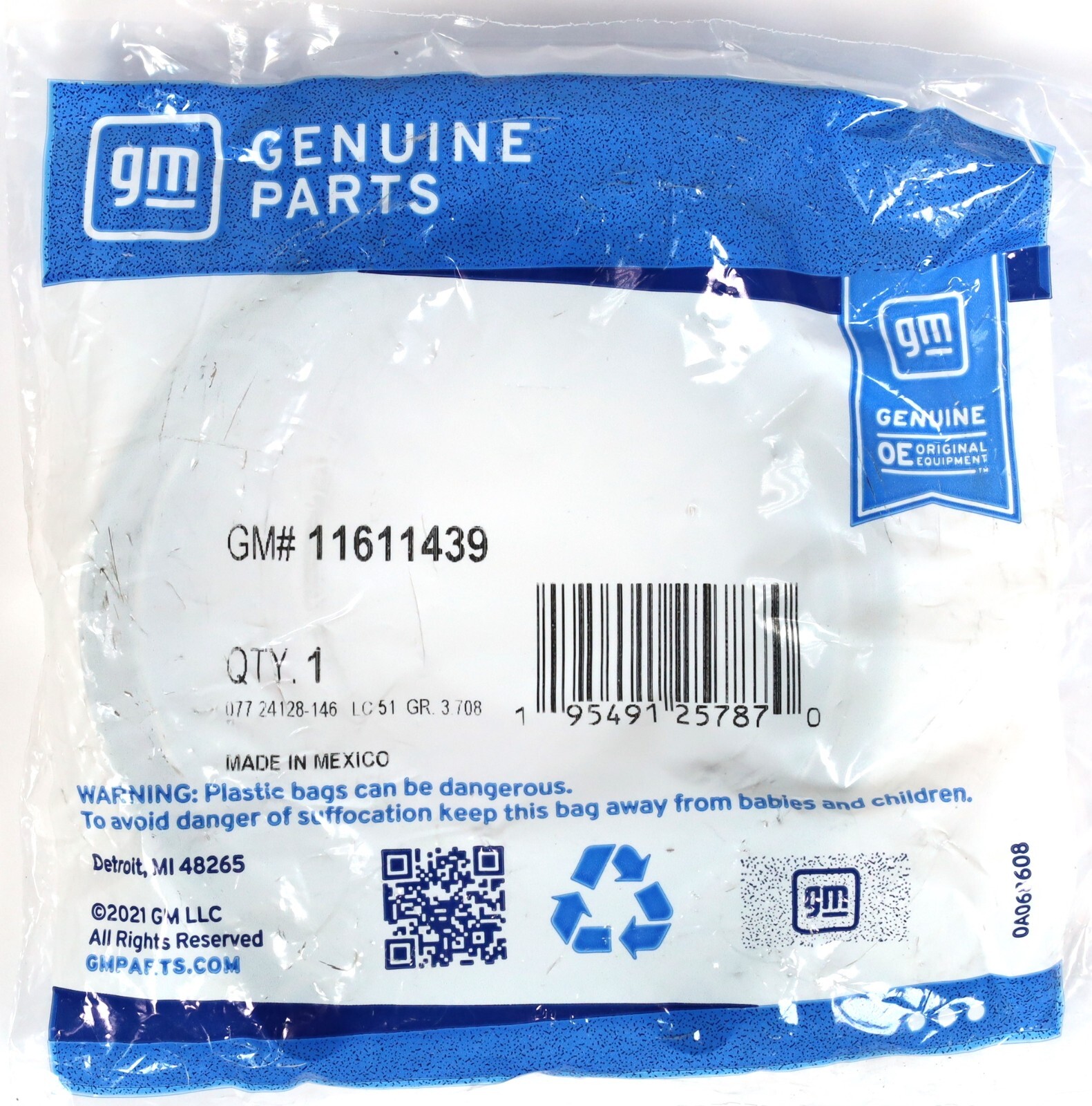 GM 11611439 V-Band Clamp Turbo Downpipe to Exhaust 2001-2015 LB7 LLY ...