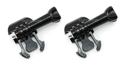 2pc GoPro Quick Release Buckle Screw Base Tripod Mount Go Pro Hero 4 3 ...