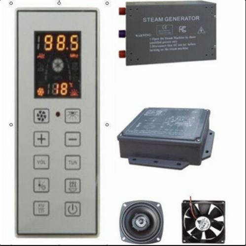 KL-903 Steam Room Controller 3KW Steam Generator+Control Panel+Fan ...