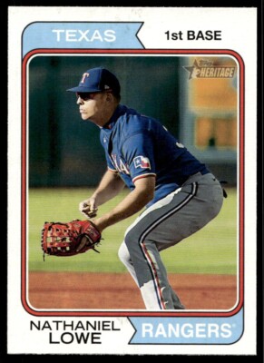 2023 Topps Heritage Nathaniel Lowe G72 Texas Rangers #104 | eBay