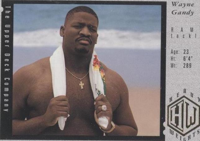 1994 Upper Deck - Heavy Weights Wayne Gandy #37 (RC) for sale online | eBay