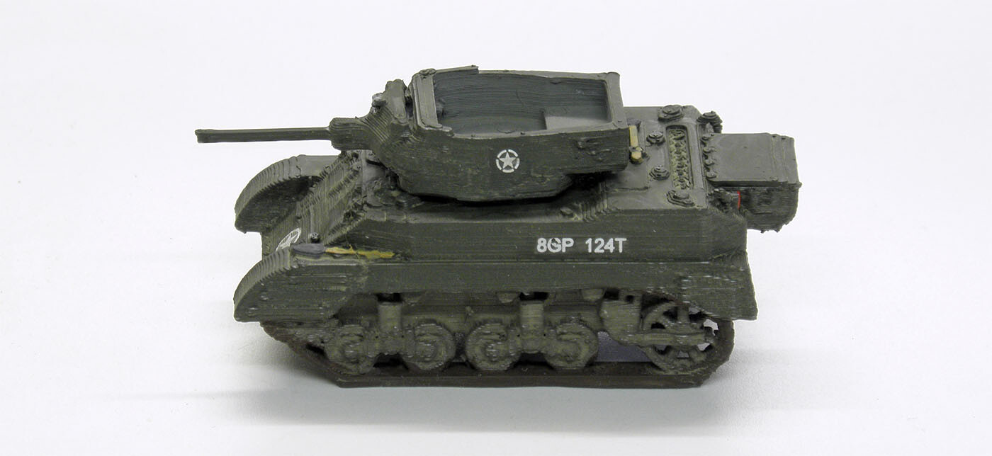 M8A1 Tank Destroyer US Tank Destroyer Tank Model Kit Military 1/87 1/72 ...
