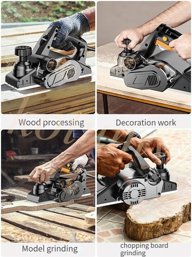 Electric Hand Planer Wood Router Trimmer Handheld Wood Cutting Power ...
